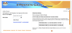 ANM Penyata Gaji Online - Info Pelajar