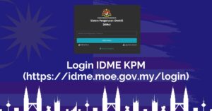 Login IDME KPM (https://idme.moe.gov.my/login) - Info Pelajar