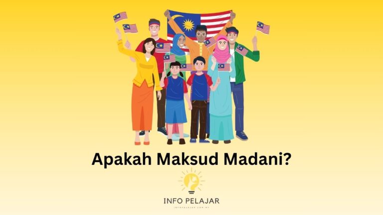 Maksud Madani: Definisi dan Konsep - Info Pelajar