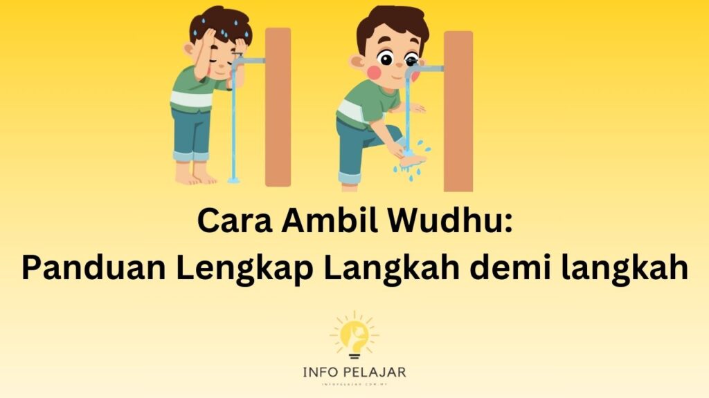 Cara Ambil Wudhu: Panduan Lengkap Langkah Demi Langkah - Info Pelajar